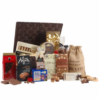 Chocolate Hampers for Christmas Milk White Dark Organic Tasting Box