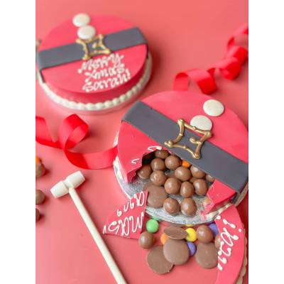 Mini Santa Smash Cake | Funky Hampers