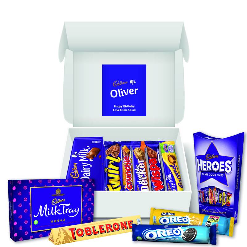 Personalised Cadbury Chocolate Hamper | Funky Hampers